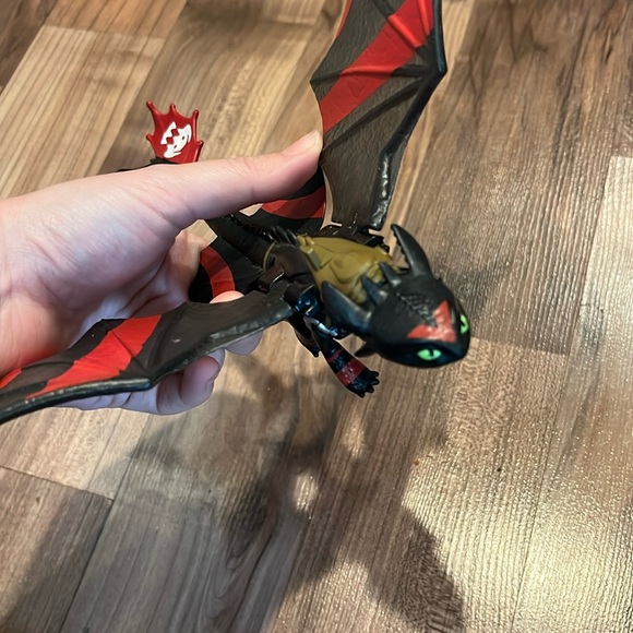 how to train your dragon | Toys | 24 Toothless Night Fury Action Figure ...